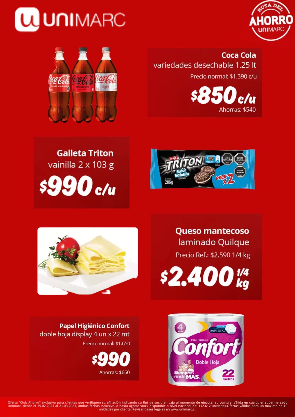 Unimarc Catálogo Promocional - Válido del 14.03 al 28.03 - Página nº 1 ...