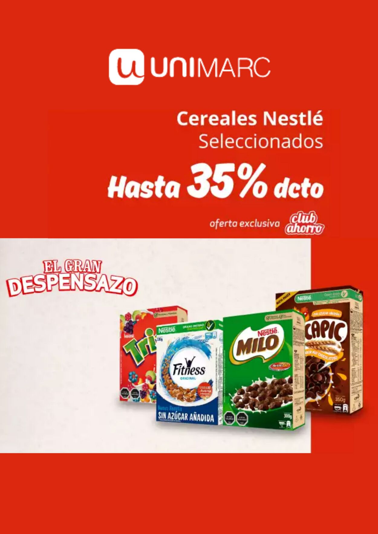 Unimarc Catálogo Promocional - Válido del 23.02 al 28.02 - Página nº 1 - loscatalogos.com